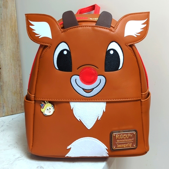 Loungefly | Bags | Loungefly Lighted Rudolph The Red Nosed Reindeer ...